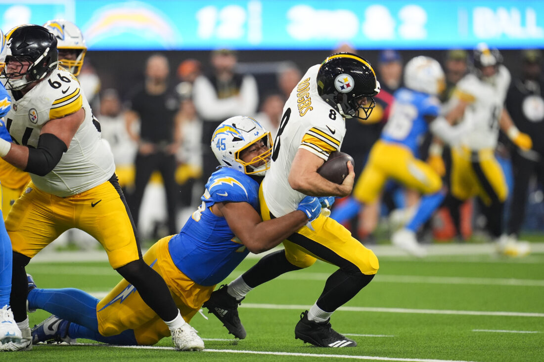Chargers humble Steelers 25-10 in prime time, win 3rd straight | News ...